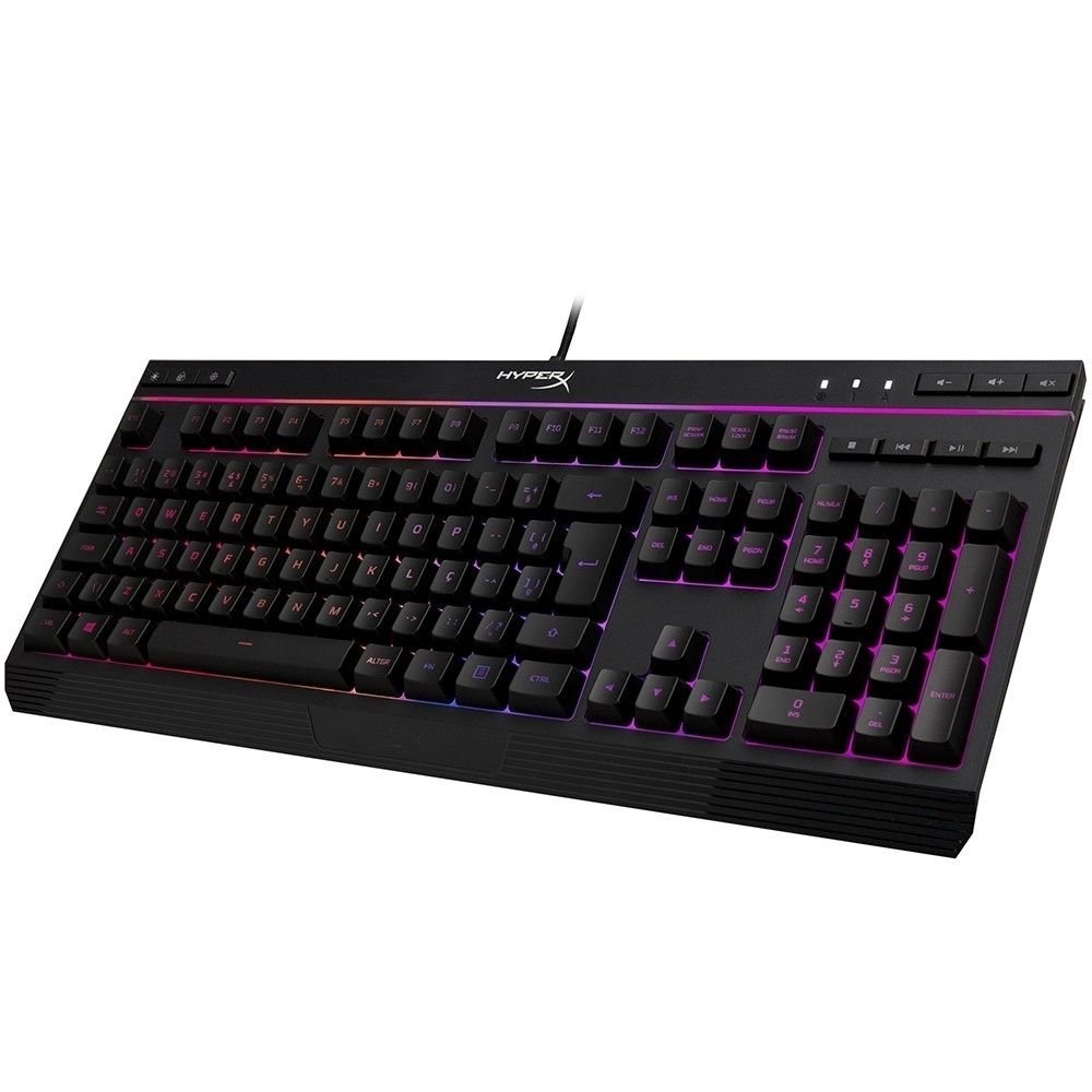 Teclado Membrana Gamer HyperX Alloy Core RGB