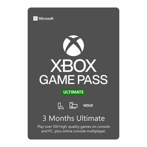 Gift Card Digital Xbox Game Pass Ultimate 3 meses